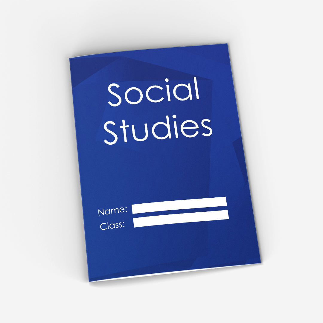 Social Studies CopyBook (blue) – KASHKOLY